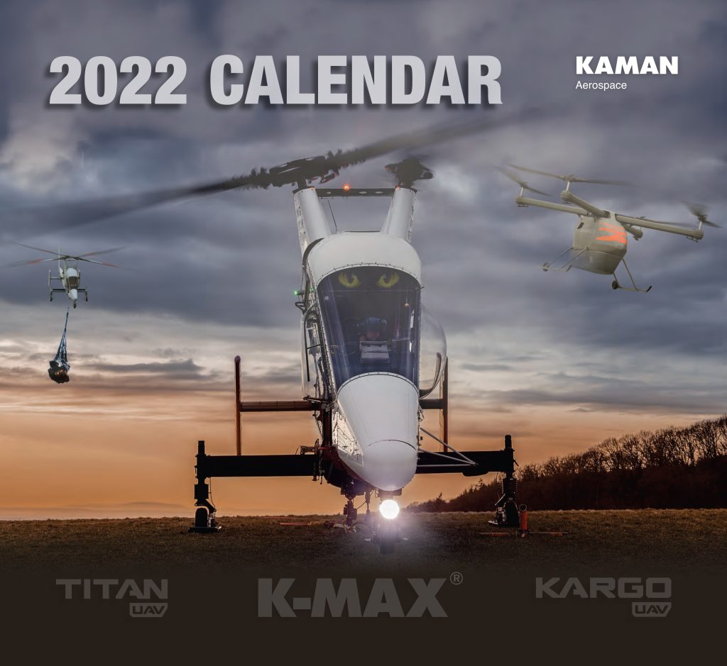 2022 Kaman K-MAX Calendar - Kaman Corporation